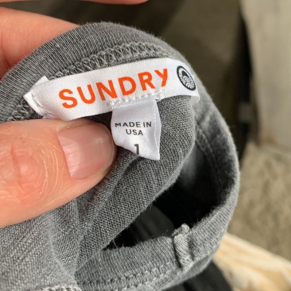 Sundry | Dresses | Sundry Uptown Scrunched Ruched Midi Dress Gray T ...